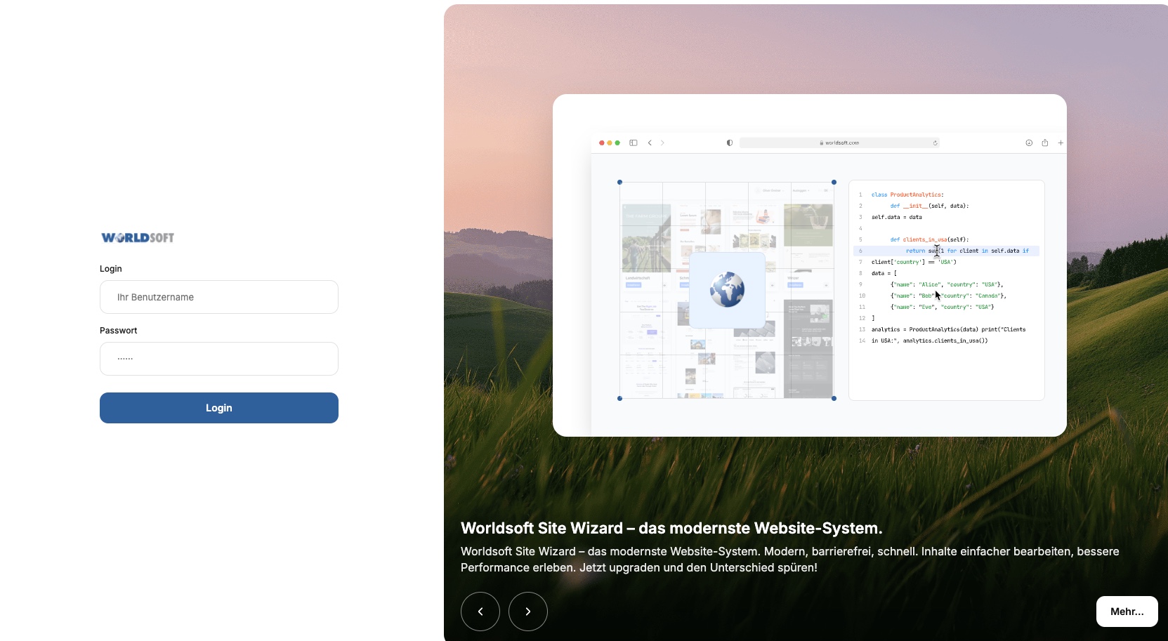 Worldsoft Support - E-Mail Adressen